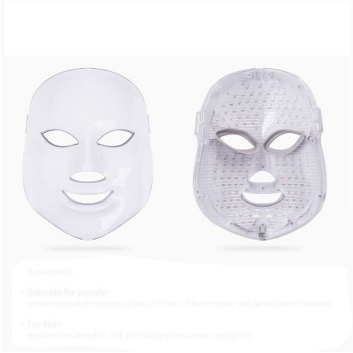 7 Colors Led Face Rejuvenation Mask | Equipos para Cosmetología