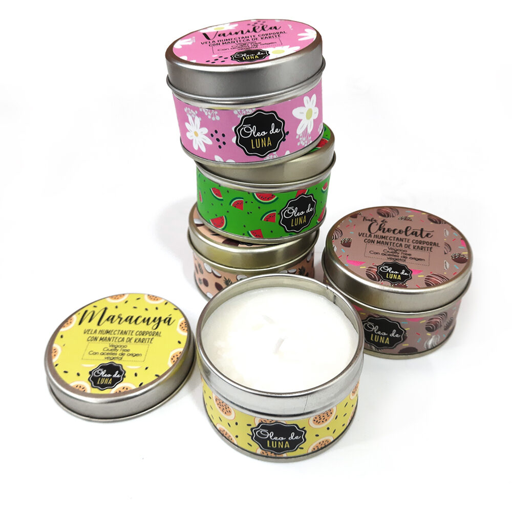 Humectant Body Oil Candle with Shea Butter (1 unit) | Equipos para ...